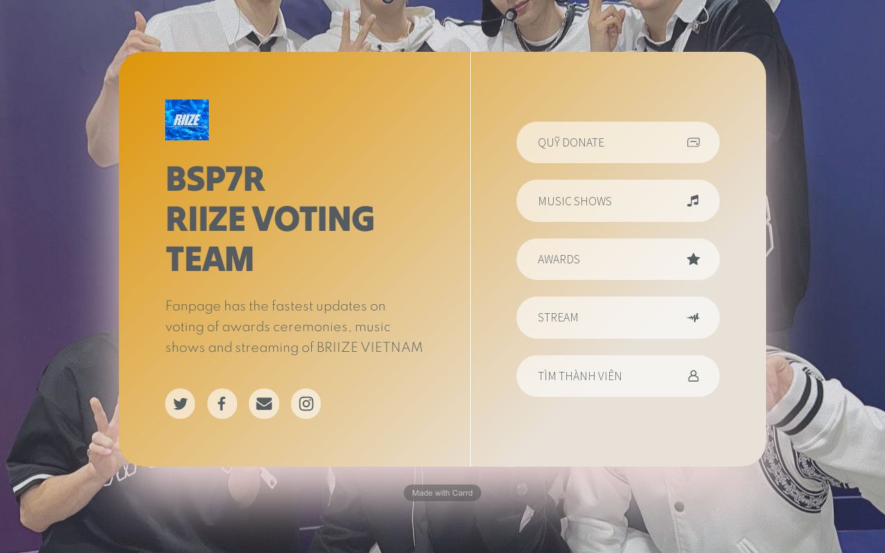 BSP7R — RIIZE VOTING TEAM